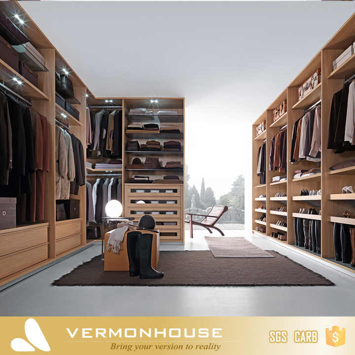 Modern-style Fancy Walk in Wardrobe Closet - Vermont