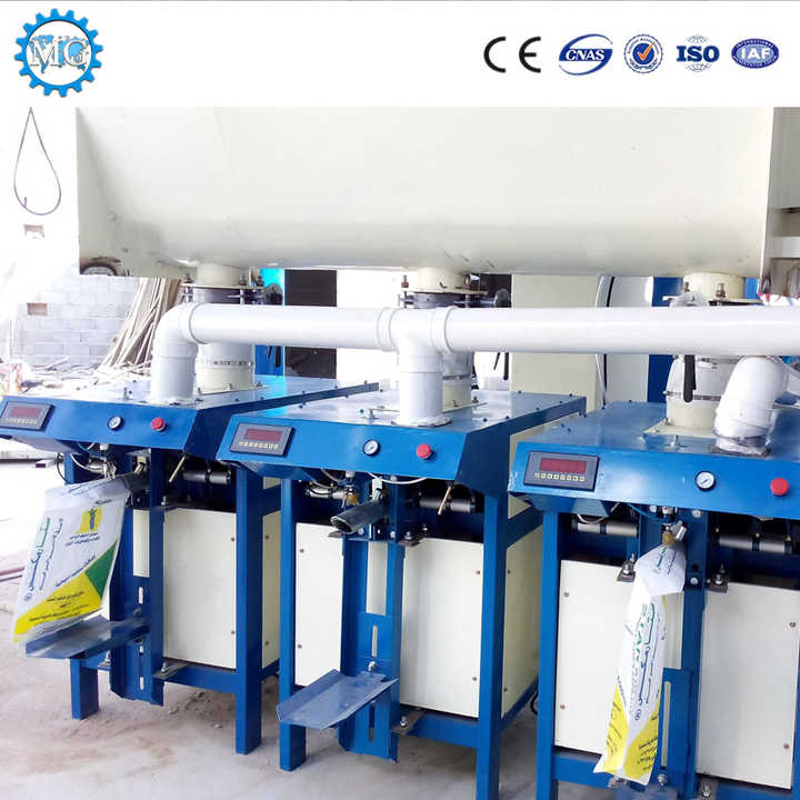 Automatic Dry Mortar Packing Machine for Plaster Wall Putty and Ceramic ...