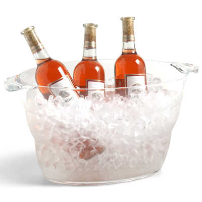 12L Party Wine Tub - Sustainable Acrylic Chiller Bucket