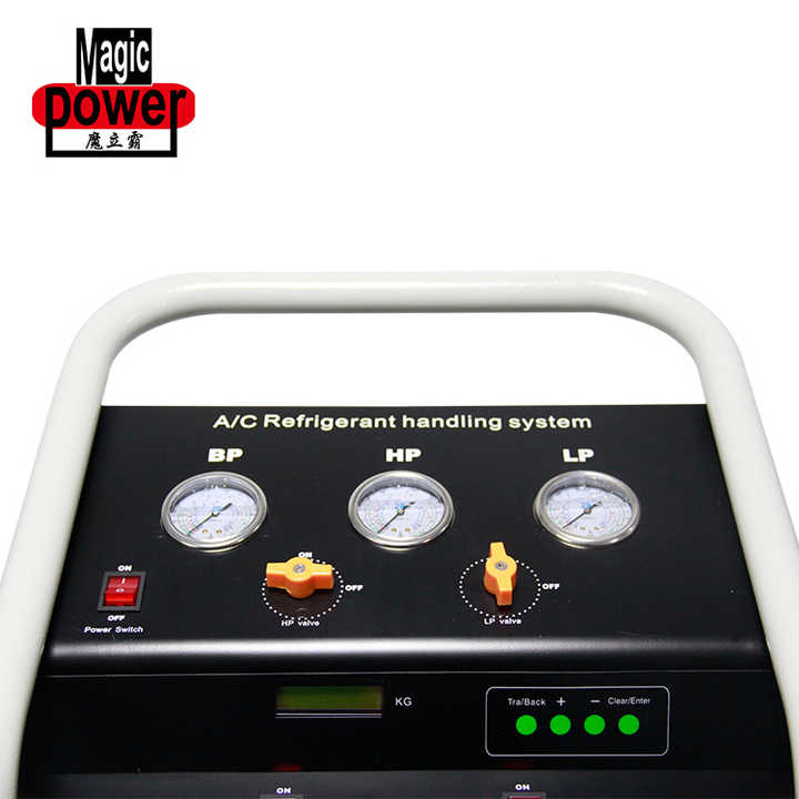 Smart R134a Refrigerant Gas Charging Machine for Car AC