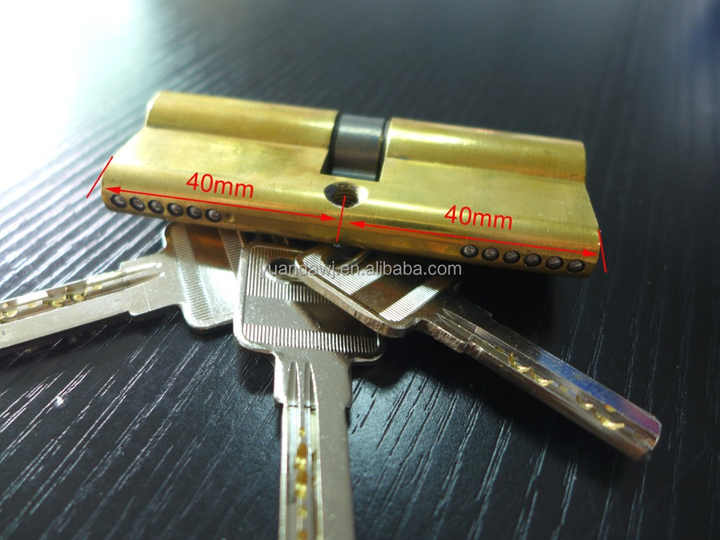 PVC Key Door Lock with Pull Handle - Durable & Stylish