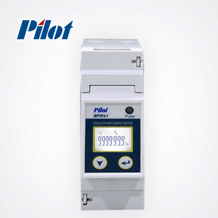 PILOT SPM91 Modbus Single Phase kwh Meter Monitoring Din rail energy meter Real-time measurement ...