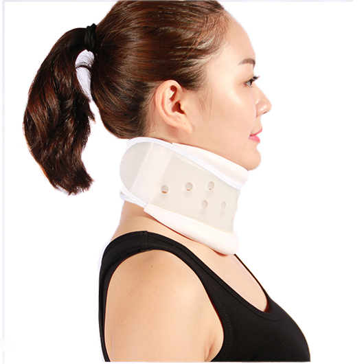 Plastic Cervical Collar Neck Brace - Adjustable Support