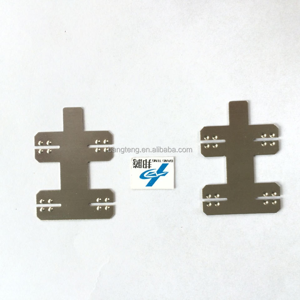 4P Battery Pack Connector - Pure Nickel 18650 Tabs