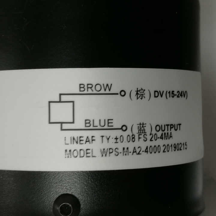 4000mm Length Spring Rewinding Rope Displacement Sensor| Alibaba.com