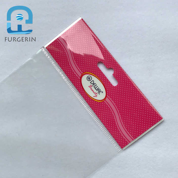 Customized Printed Header Designs Clear Opp Plastic Bag| Alibaba.com