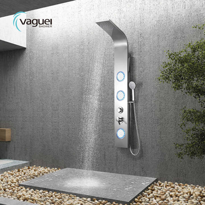 304 Stainless Steel Aqua Jet Massage Shower Control Panel