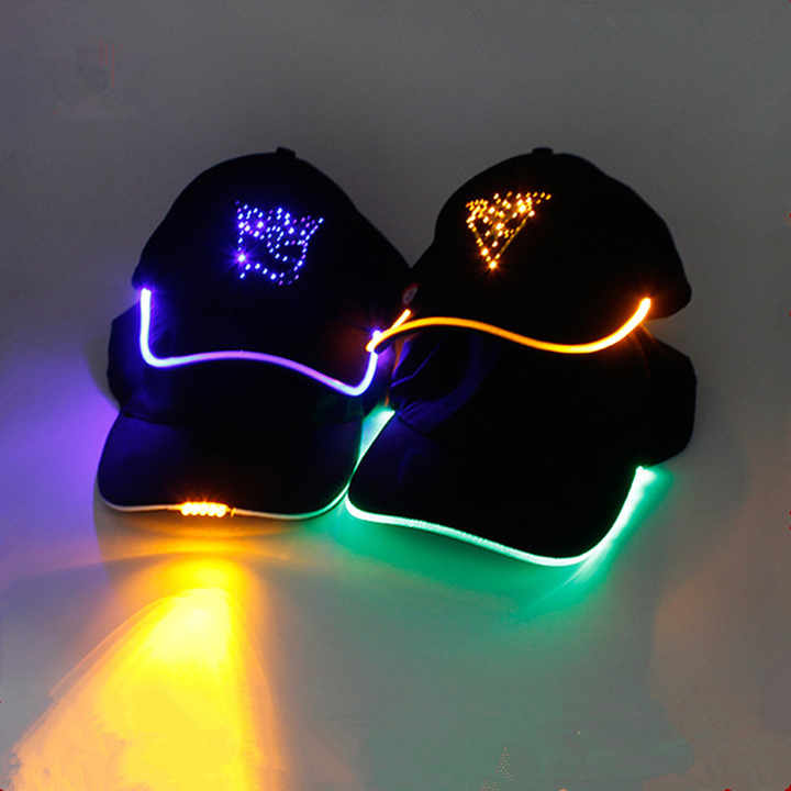 Hot Sale Fashion Sports LED Lighting Cap - Baseball Caps with Led Lights