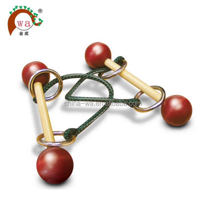 Diy Wood Brain Teaser Puzzle Iq Game Toy - Buy Diy Wood Brain Teaser ...