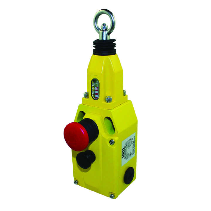 Cable Pull Safety Switch with Emergency Stop Button