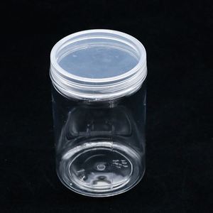 Plastic Peanut Container - 1L Food Grade PET Jar - BPA Free