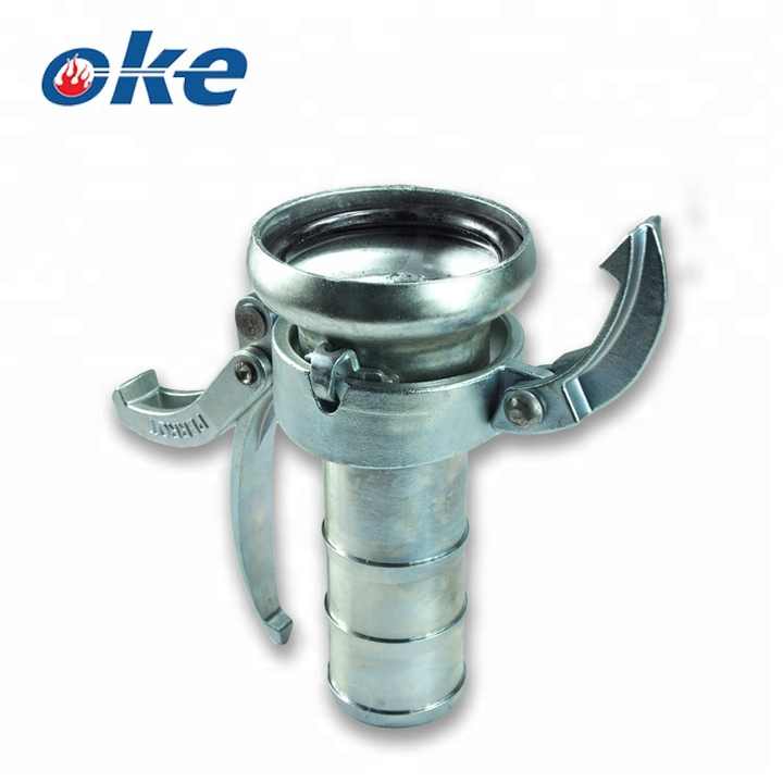 Okefire Perrot Female Carbon Steel Coupling - Durable & Efficient