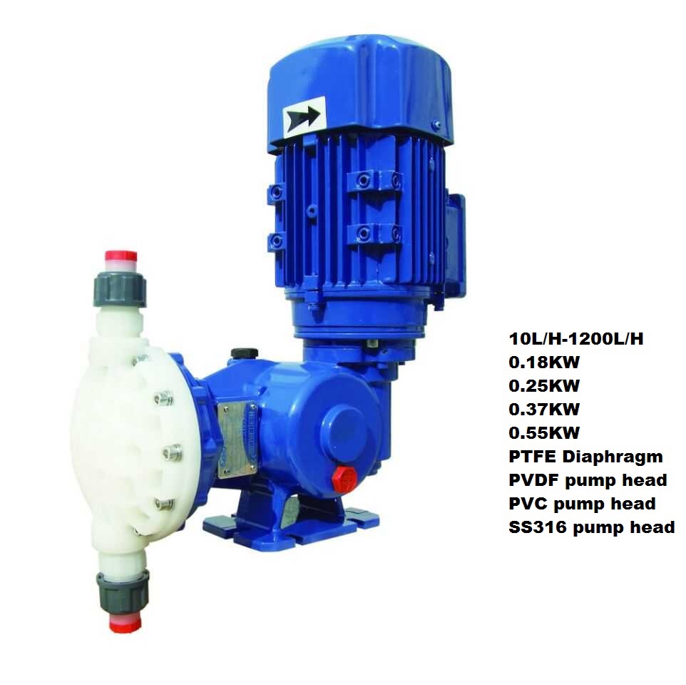PAC Dosing Pump - High Performance Electric Diaphragm