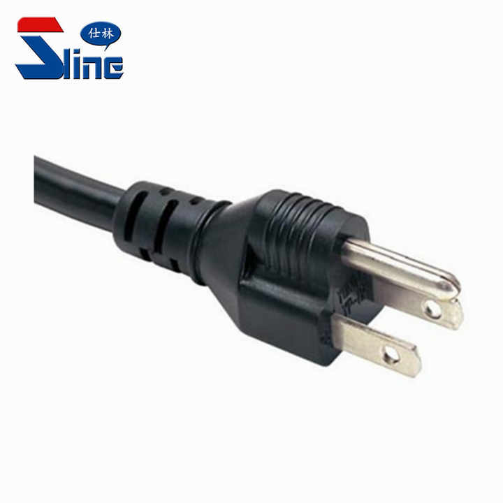 PSE Certified Japanese 3 Pin Power Cord Plug - Custom Length