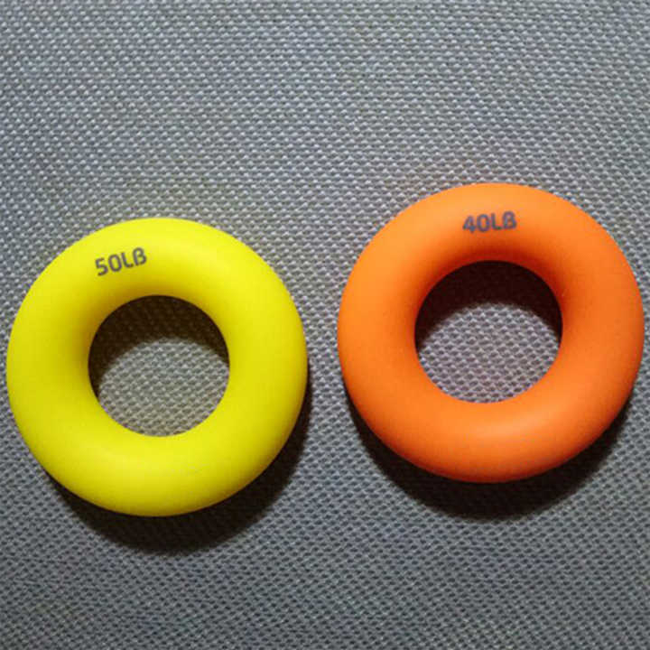 Custom Forearm and Finger Strengthener Exercise Silicone Rings