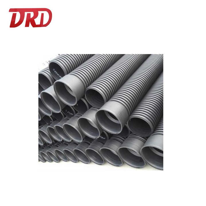 SN4 SN8 8 Inch Corrugated Drain Pipe HDPE Plastic Culvert