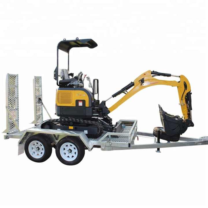 Sell Well VTA Approved Mini Excavator Trailer 8x4 for Loading Excavator