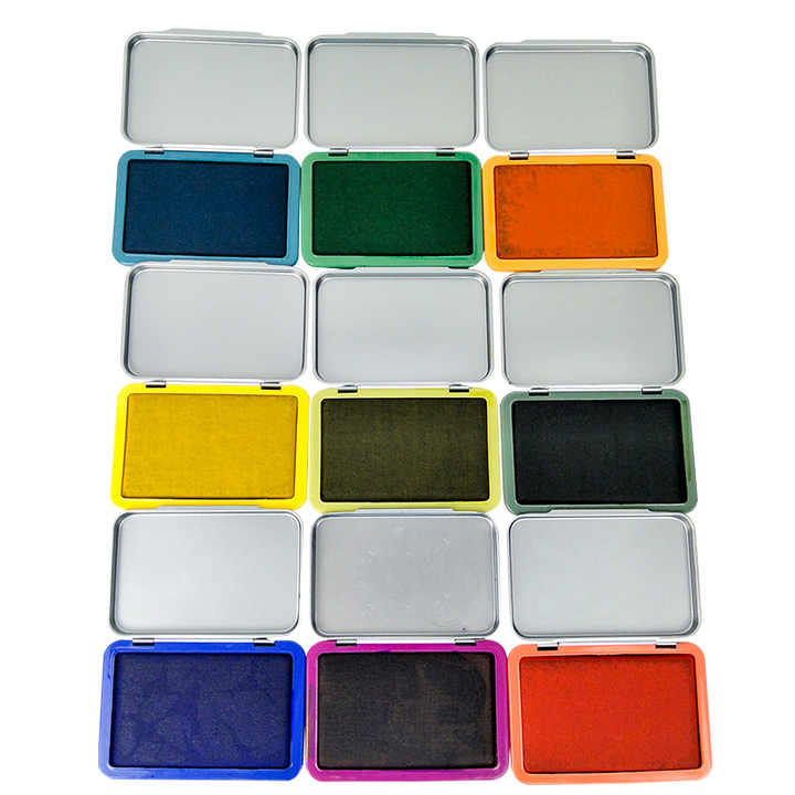 Metal Office Stamp Pad Election Voting Vote Ink Pads