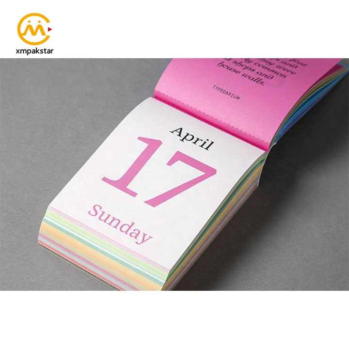 Custom Print Tear off Everyday Life Plan 365 Days Calendar