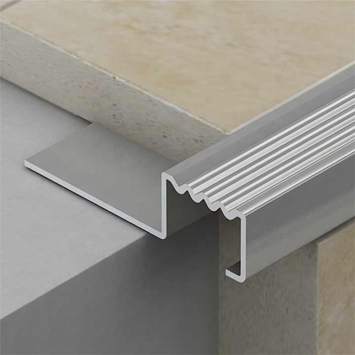 NIUYUAN Stair Edging Metal Aluminium Angle Stair Nosing