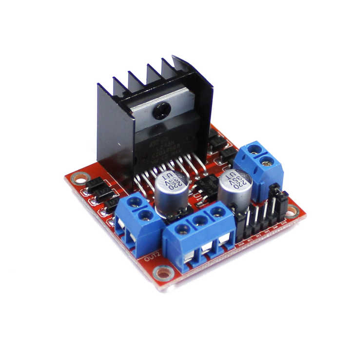 L298N Module 5V 25w Dual H Bridge Stepper Motor Driver Robotic Support ...