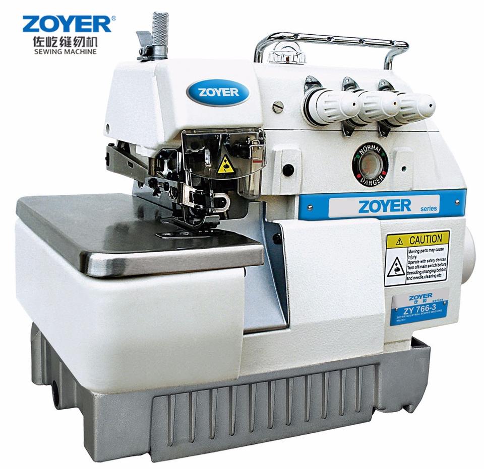 ZY766-3F Zoyer Overlock Industrial Sewing Machine - High-Speed & Easy ...