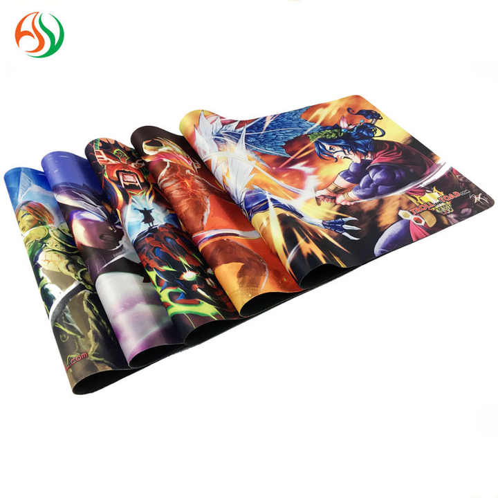 Custom Large Size Neoprene Rubber Playmat for Card Games