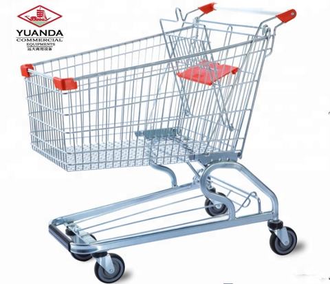 Yuanda American Style Supermarket Shopping Grocery Trolley Cart ...