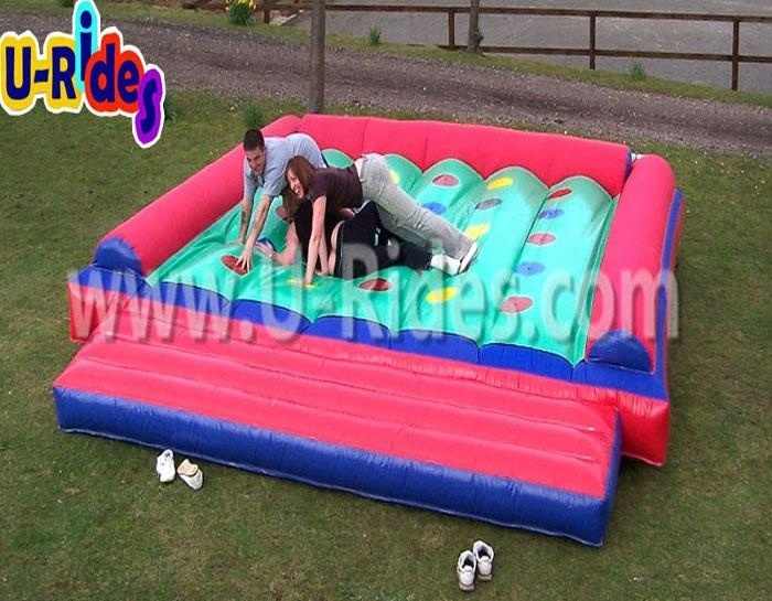 Large Size PVC Inflatable Twister Game for Outdoor Garden Commercial ...