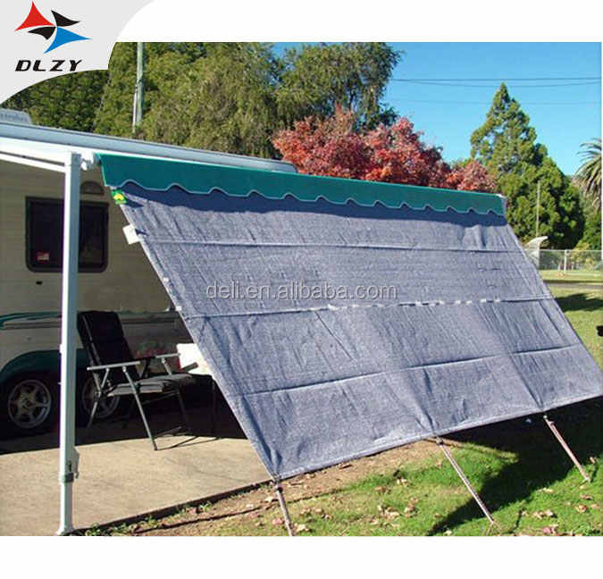 Caravan End Wall Privacy Screen - Durable & UV Stabilized