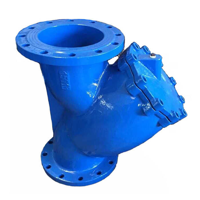Flanged Y Strainer 12 Inch(DN300) Ductile Iron Body Stainless Steel ...