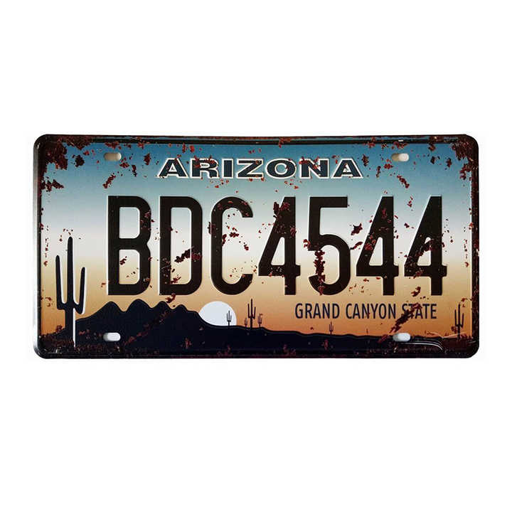 Custom High Security Car Number Plates - YISHU Design Model