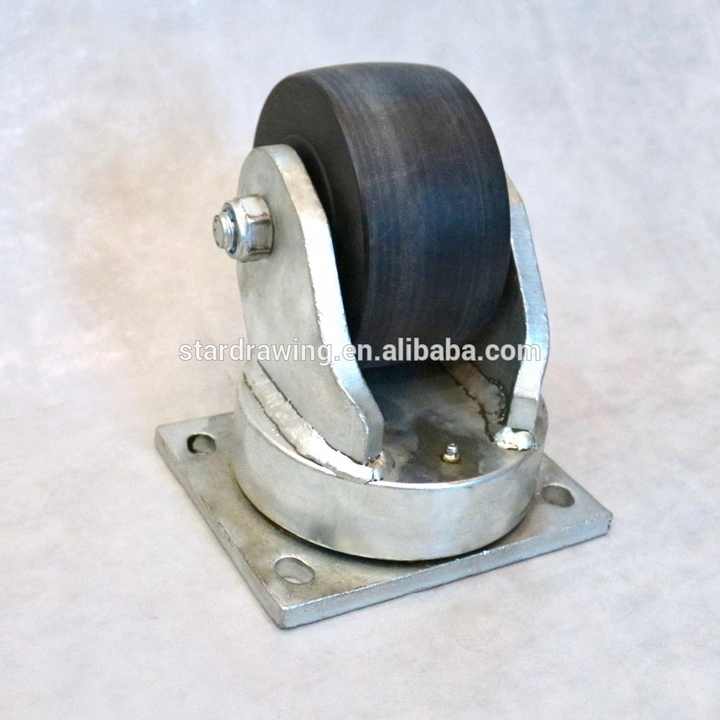 SS Super Heavy Duty Castor Wheel Swivel 3 Ton Industrial Caster Wheel 6 ...