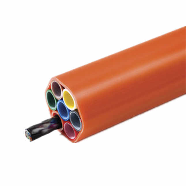 GCYFY 48 Core HDPE Sheath Duct Micro Air Blown Fiber Optic Cable for FTTX