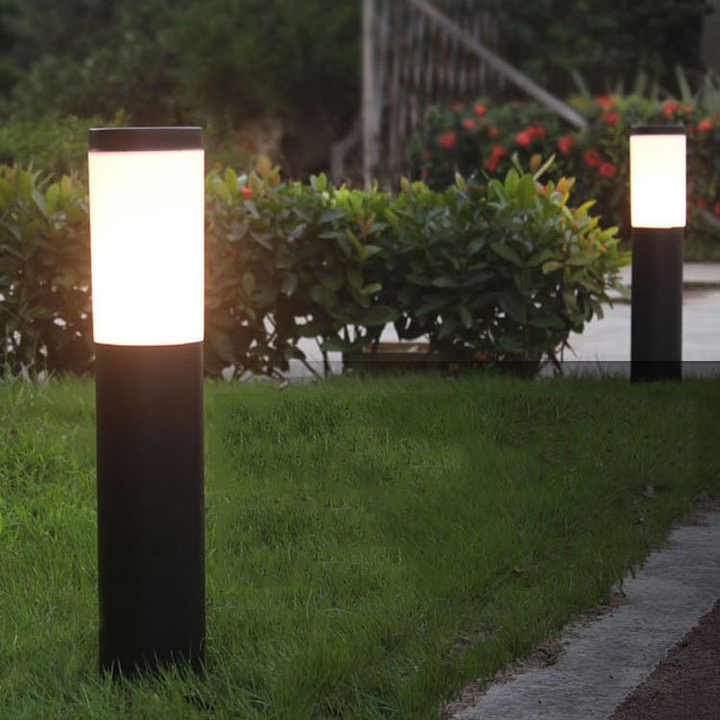 Outdoor Waterproof IP65 LED Bollard Light - Stainless Steel