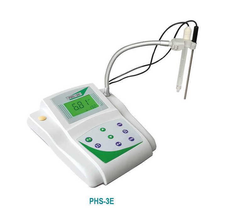 PHS-25 Ph Meter with E-201-C Type Electrode - 0.01ph Accuracy