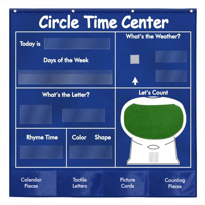 Circle Time Center Pocket Chart - Educational & Engaging