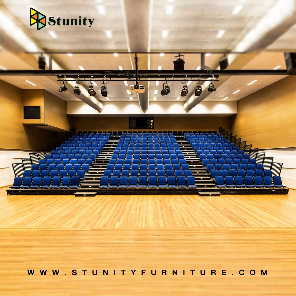 Retractable Seating - Indoor Telescopic Bleachers System