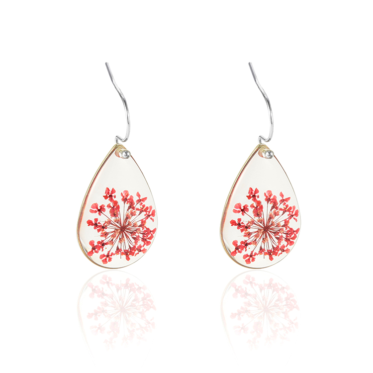 Pressed Flower Resin Jewelry - Trendy Nature-Inspired Design