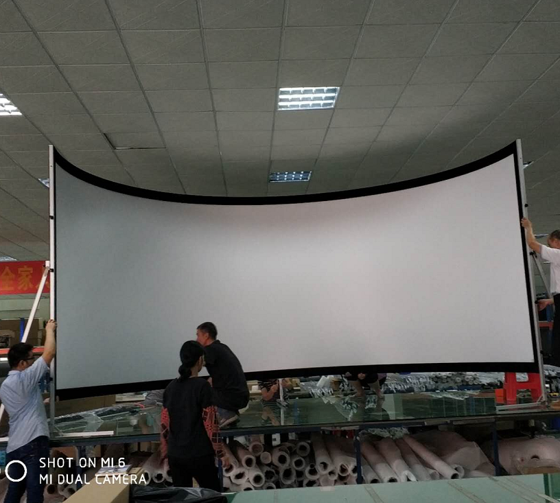 Cinema Curved Projection Screen with 180 Degree| Alibaba.com
