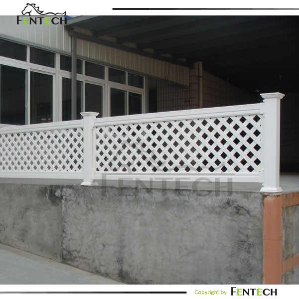 Vinyl Lattice Sheet 4ftx8ft - Durable and Versatile Fencing