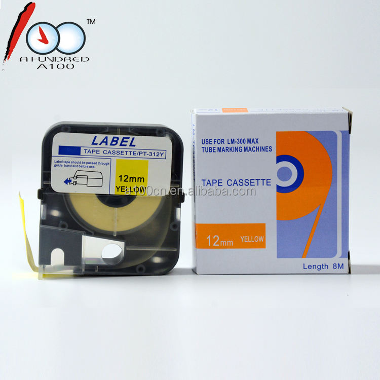 Max LM-370/380/390 Compatible Ribbons - 12mm Tape Cassettes
