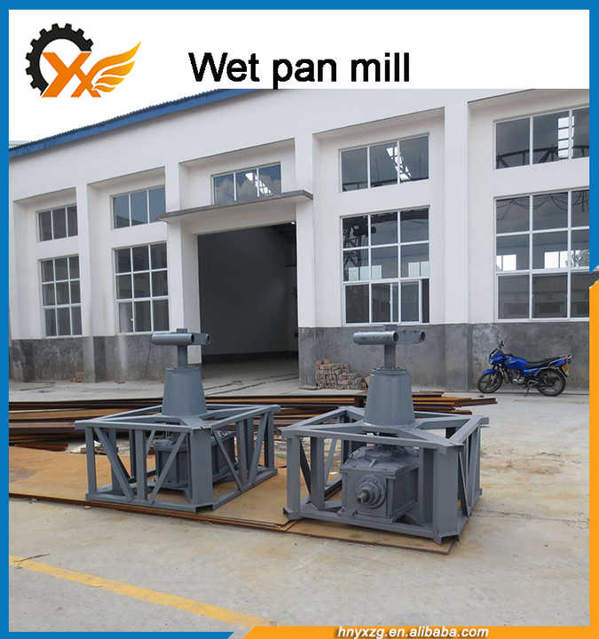 High Performance Double Wheel Silver Copper Gold Ore Grinding Machine ...