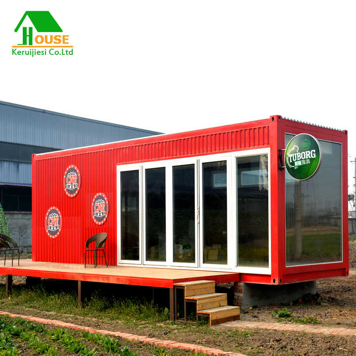 Free Design Shipping Container Cafe Food Kiosk Booth