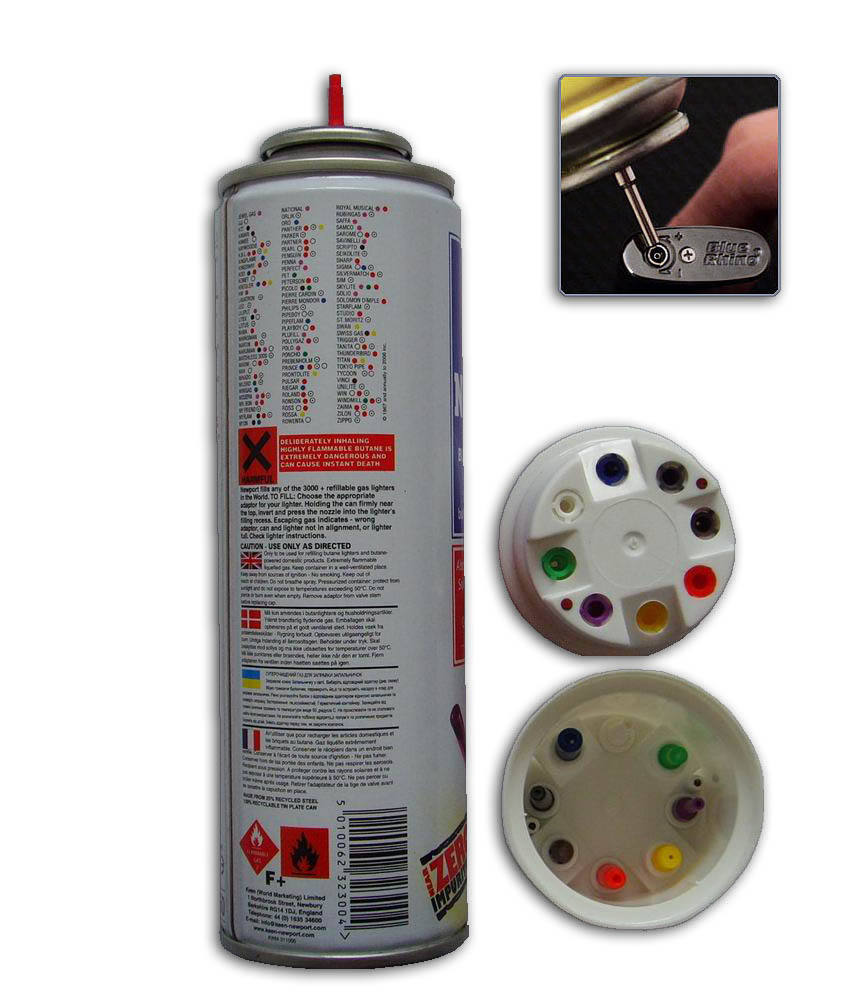 Refillable Lighter Valves