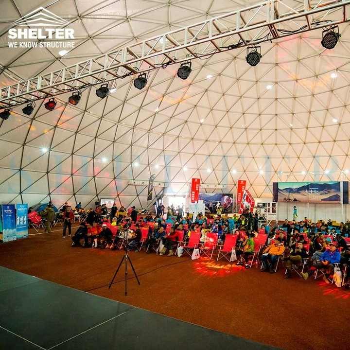 50m Diameter Huge Dome Tent for Outdoor Events & Weddings