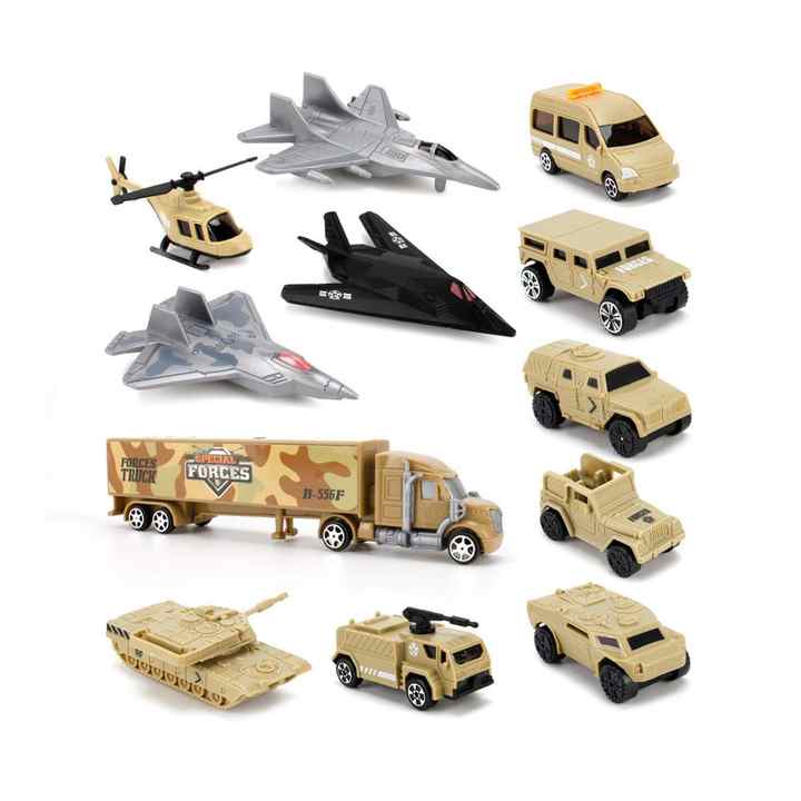 Special Forces Military Vehicle Play Set for Boys