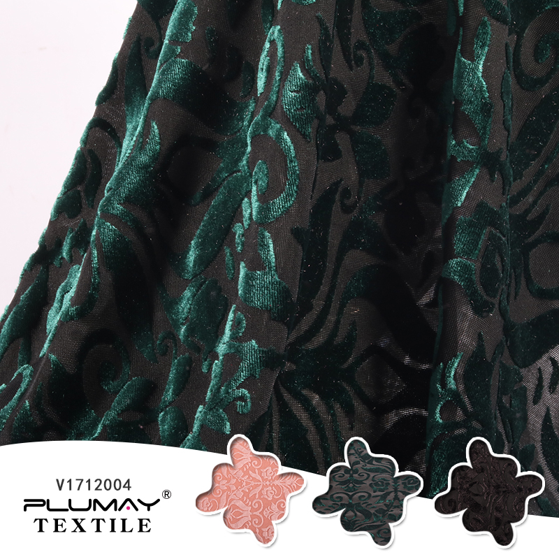 Unmatched Durability & Comfort with burnout velvet stretch fabric for ...