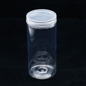 Plastic Peanut Container - 1L Food Grade PET Jar - BPA Free