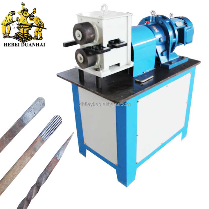 DH-DY4 Electric Wrought Iron Fishtail Rolling Machine